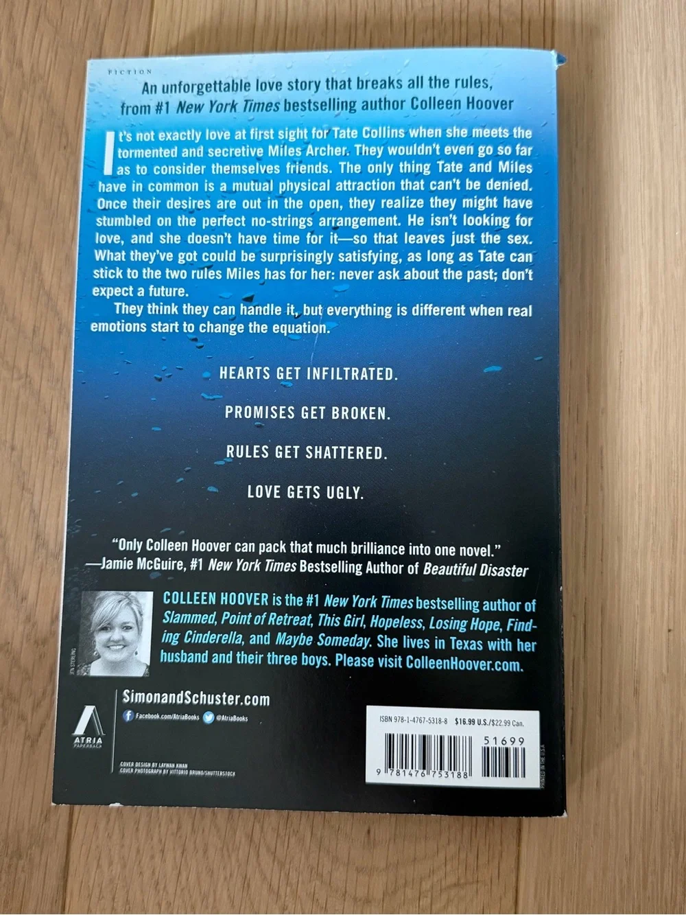 Other | Ugly Love Book By Colleen Hoover | Poshmark